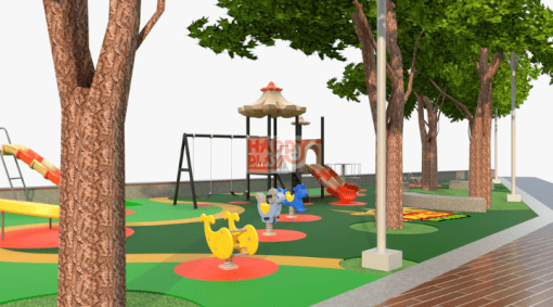 Perbedaan Desain Playground Sekolah Dan Taman Umum
